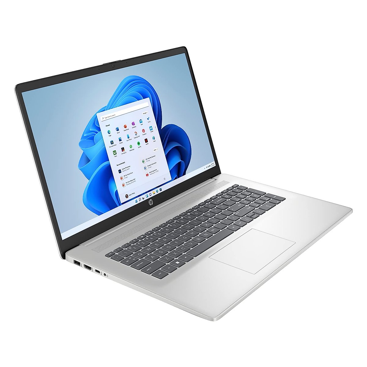 HP 2023 Business Laptop 17.3" FHD IPS 10-Core 13th Intel i7-1355U 32GB DDR4 1TB SSD Intel Iris Xe Graphics Wi-Fi 6 HDMI USB-C Bluetooth Fullsize Keyboard Windows 11 Pro w/ONT 32GB USB