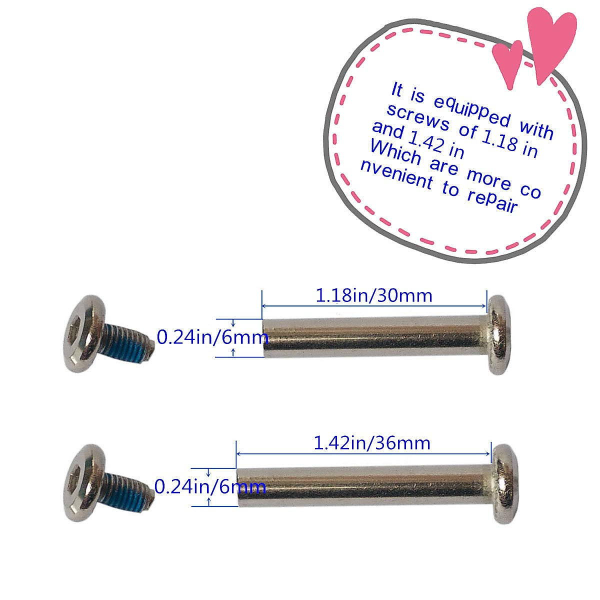 4 Wheels Wear-Resistant Mute Outer Diameter 2 inches Luggage Suitcase Replacement Wheels Rubber Swivel Caster Wheels Repair Kits (2 in x 0.7 in)