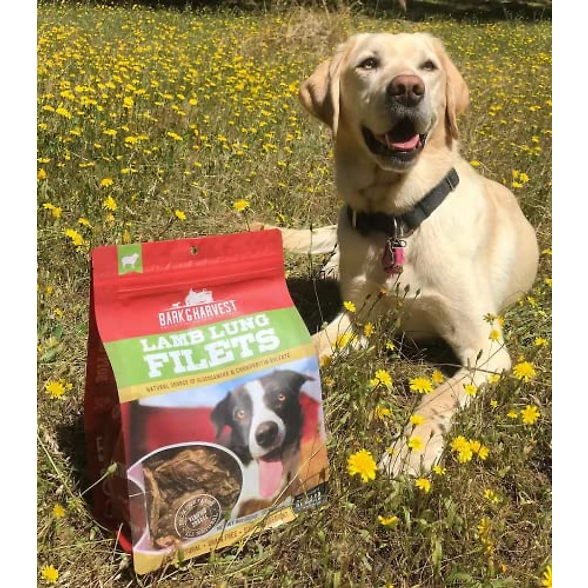 Superior Farms Pet Provisions Lamb Lung Dog Treats | All Natural Dog Snacks from Our Farms | Real Protein Dog Chews | 100% Lamb. (Lung Fillets (8 oz.))