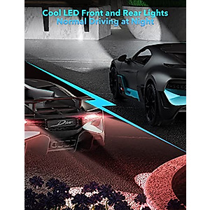 MIEBELY Bugatti Divo Remote Control Car, Rechargeable High Speed Toy Car 12km/h Officially Authorized Model Car 2.4Ghz Vehicle Racing Hobby Rc Car Children, Adults with LED Lights Birthday Gift