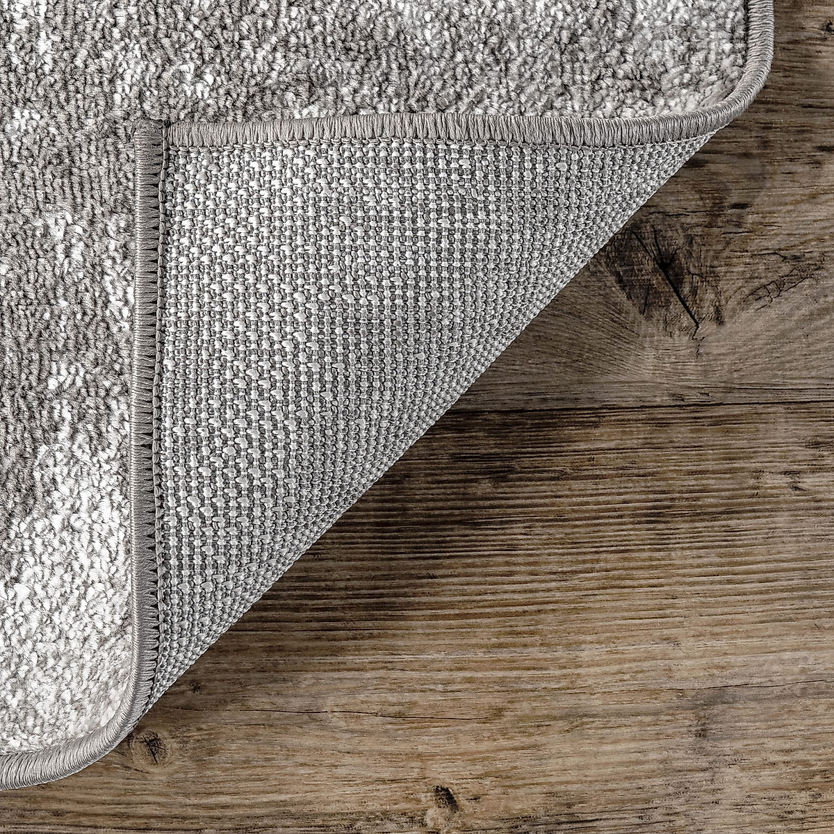 nuLOOM Jade Faded Abstract Area Rug, 5x8, Light Grey