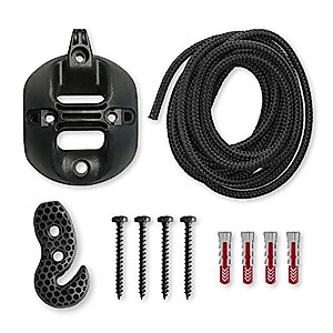 LA SIESTA Domingo Sea Salt - Weather-Resistant Outdoor Hammock Chair with CasaMount Suspension Kit Size King