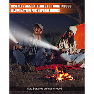 Vinsot 20 Pcs LED Pocket Flashlight Mini Small Handheld Pen Light Bulk Flashlight Tactical Torch with Clip LED Pen Pocket Light for Police Camping Outdoor Inspection Security (5.12 Inch)