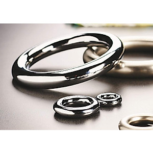 Richelieu Hardware 110950140 5/8 in (16 mm) Center-to-Center, Contemporary Cabinet Pull, Chrome