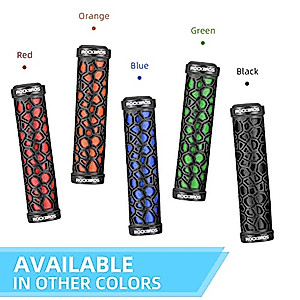 ROCKBROS Bike Handle Grips Non-Slip Bike Grips Double Lock-on Bicycle Handlebar Grips for BMX, MTB, Scooters, Folding Bikes 22.2mm