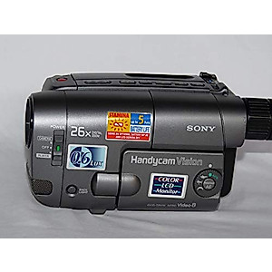 Sony CCD-TRV12 Handycam 8mm 26x Zoom Analog Camcorder 2.5" Color LCD 0.6 Lux