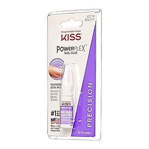 Kiss Powerflex-Precision Glue, 0.11 Fluid Ounce