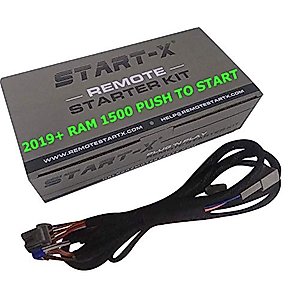 Start-X Remote Starter Kit for 2019-2023 RAM 1500 Push to Start || Plug N Play || 3X Lock to Remote Start