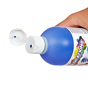 Colorations Washable Tempera Shiny, Metallic Effect Paint, 16 fl oz, Set of 8 Colors, Non Toxic, Vibrant, Bold, Kids Paint, Craft, Hobby, Fun, Art Supplies