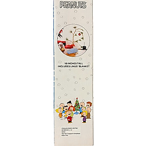 ProductWorks 18-Inch Peanuts Charlie Brown Christmas Tree with Linus Blanket