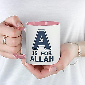 CafePress A Is For Allah Mug Ceramic Coffee Mug, Tea Cup 11 oz