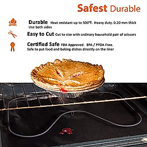 Oven Liner Roll for Various Ovens StoveTop Grills