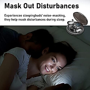 ESSONIO Sleep Headphones Noise Cancelling Headphones Sleep Earbuds for Sleeping Headphones for Side Sleepers with mic Sleep Earbud