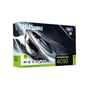ZOTAC GAMING GeForce RTX 4090 Trinity OC 24GB GDDR6X 384-bit 21 Gbps PCIE 4.0 Gaming Graphics Card, IceStorm 3.0 Advanced Cooling, SPECTRA 2.0 RGB Lighting, ZT-D40900J-10P