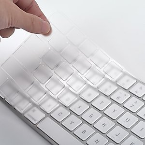 Keyboard Cover Skin for Apple Magic Keyboard with Touch ID and Numeric Keypad (M4 Chip A3119 MXK73LL/A, USB–C), Apple Magic Keyboard Cover - TPU