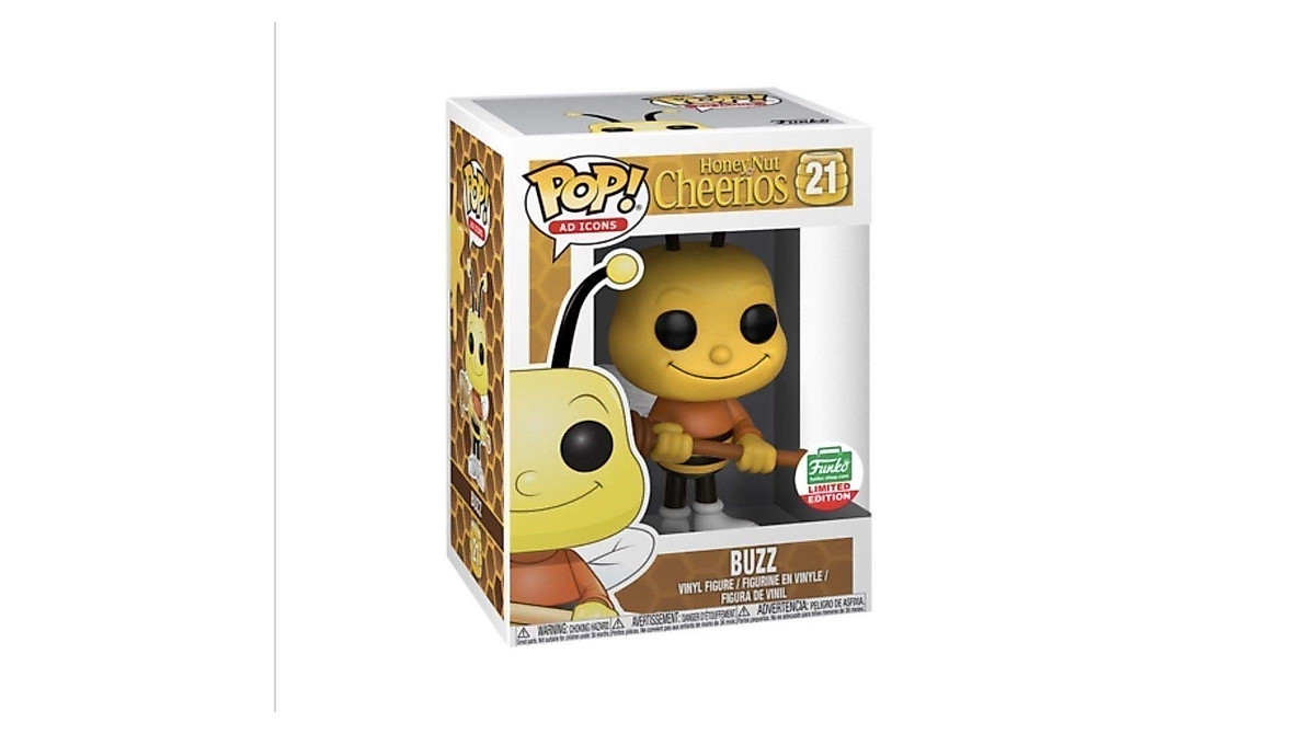 Funko POP Ad Icons Buzz Bee Bundle - Honey Nut Cheerios Collectible
