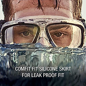 Speedo Unisex-Youth Adventure Swim Mask Junior , Blue