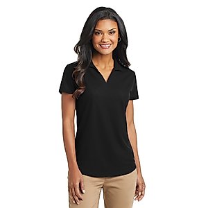 Port Authority Ladies Dry Zone Grid Polo. L572 - Black - S