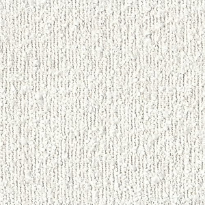 HomePop Channel Storage Ottoman with Wood Top - Cream Boucle