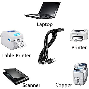 BestCH New AC Power Cord for elo LCD1915L-5RS-SU LCD1915L-SAW-SU LCD1915L 19/ Touch Monitor