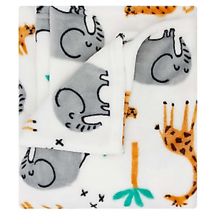 LITTLE CELEBRITY Flannel Toddler Blanket, Kids Blanket, Blanket for Kids, Boys Blanket, Girls Blanket Kids, Kids Throw Blanket, Kids Blankets & Throws, Toddler Blankets, 50"x40" (Jungle)