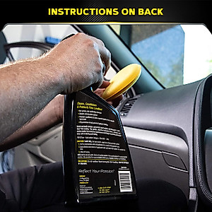 Meguiar's G1924SP Gold Class Rich Leather Cleaner and Conditioning Spray - 24 Oz Spray Bottle