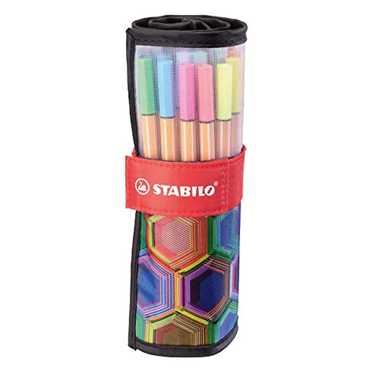 Fineliner - STABILO Point 88 Arty Rollerset of 25 Assorted Colours