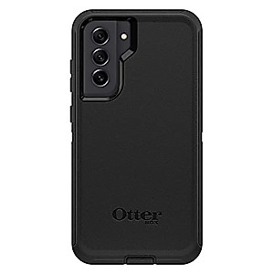 OtterBox Defender Case for Galaxy S21 FE 5G, Shockproof, Drop Proof, Ultra-Rugged, Protective Case, 4X Tested to Military Standard, Black