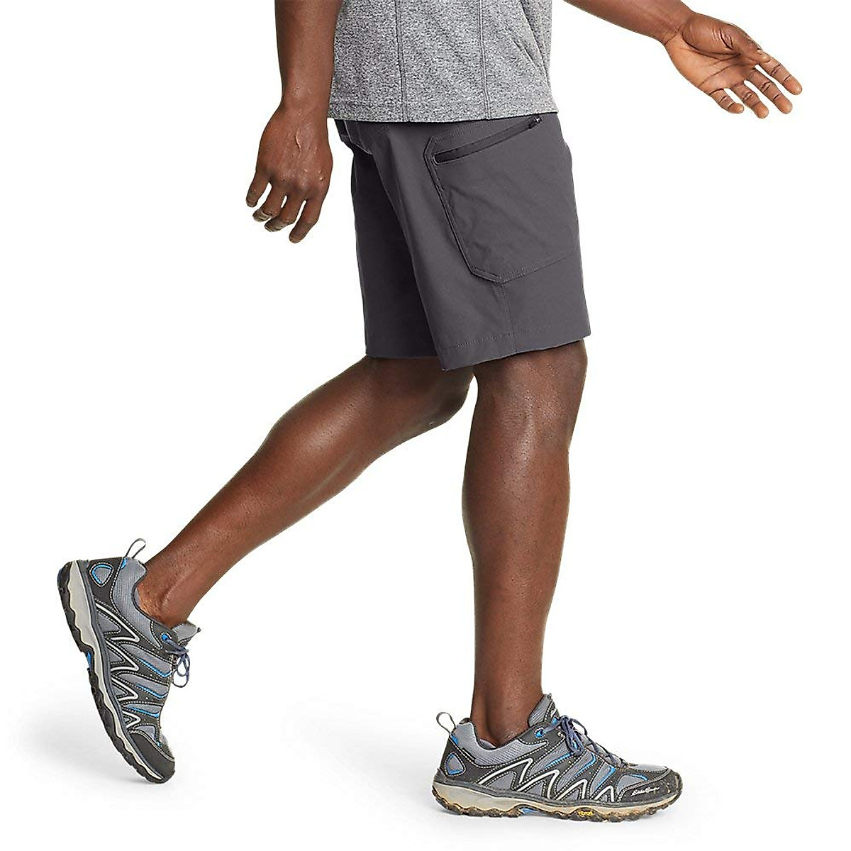 Eddie Bauer Men's Rainier Shorts, Dark Smoke Rainier, 36