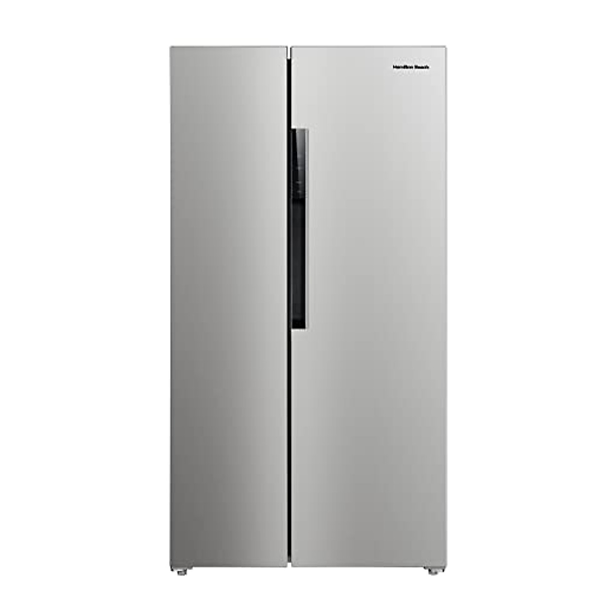 Hamilton Beach HBF1558 15.6 Counter Depth Full Size Refrigerator, Side Doors, Stainless, 15.8 cu ft