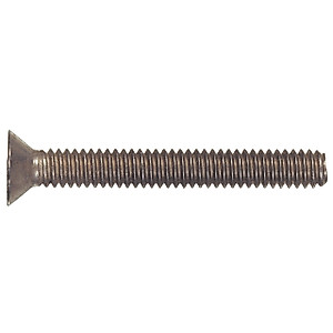 Hillman 4080 1/4-20 x 1 in. Stainless Steel Flat Head Phillips Machine Screw (15-Pack)