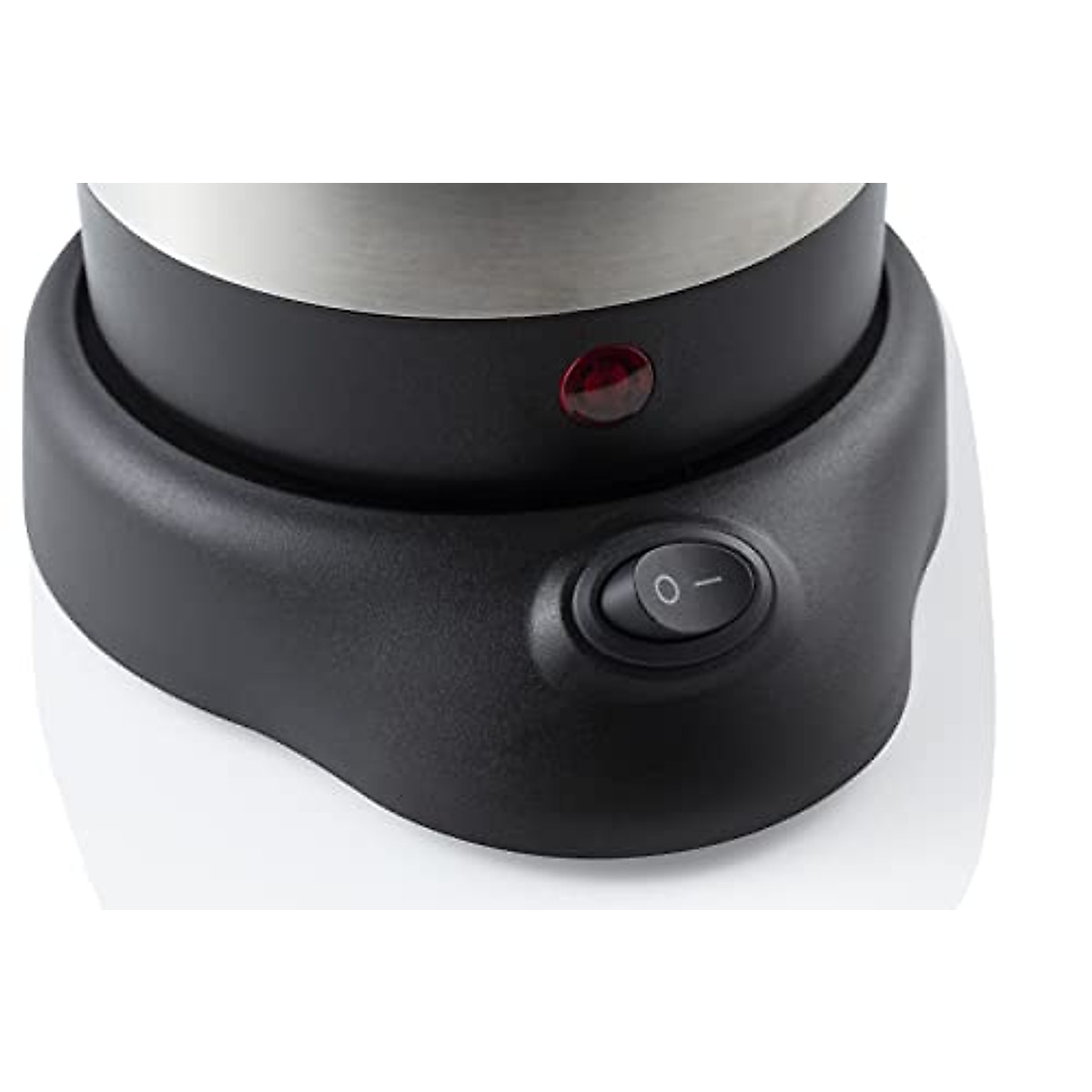 ARZUM Cezve Electric Turkish Coffee Maker, Stainless Steel, Boil-Dry Protection, Lid for Extra Protection, Cordless Use, 1 to 4 cups, 120V, 3-pin US-plug, 800W