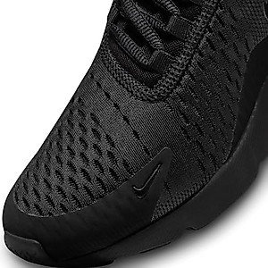 Nike Women's AIR MAX 270 Casual Shoes (10, Black/Black/Black)