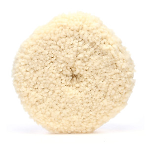 3M 05703 Superbuff Buffing Pad, Double Sided, 9 Inch , White