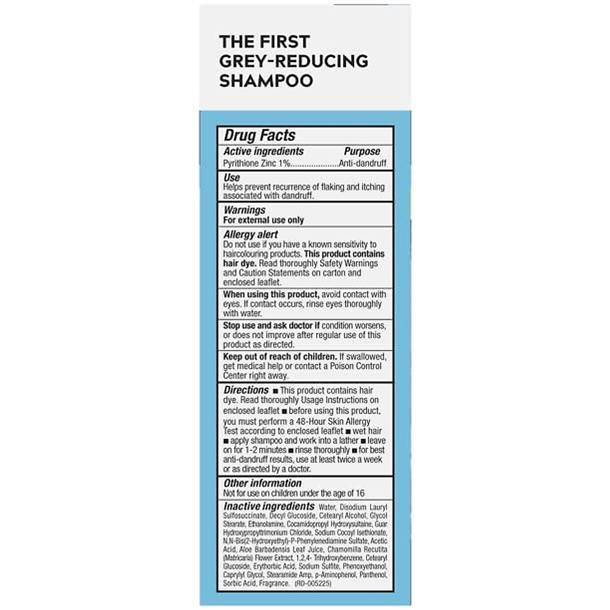 Just For Men Control Gx 4 Ounce Shampoo Anti-Dandruff Boxed (Pack of 3)