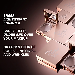 Mally Face Defender Beauty Sponge, Set Makeup and Prime for Flawless Matte Skin, 3 Count