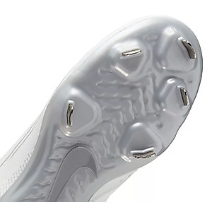 Nike Hyperdiamond 4 Pro Women's Softball Cleat SZ 8 White/Grey