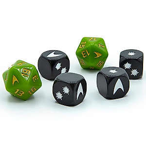 Modiphius Star Trek Adventures Sciences Division Dice Set Revised, Multi