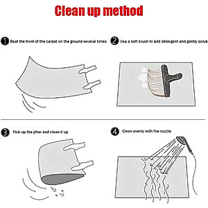 USHIRUG Thanksgiving Runner Rug, 2x10ft, Thanksgiving Buffalo Plaid Fall Non-Slip Hallway Rug, Washable Farmhouse Orange Black Kitchen Runner Rug, Non-Slip Durable Rug for Entrance Kitchen Decorative