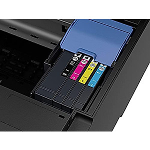 Epson Workforce Pro WF-7820 Color Inkjet Wireless All-in-One Printer - Print Scan Copy Fax - 4.3" Touchscreen Display, 4800 x 2400 dpi, 13"x19", 50-Sheet ADF, 25 ppm, Auto 2-Sided Printing