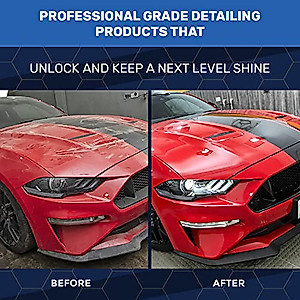 Nexgen Premium Clay Bar Kit — Complete Car Cleaning Kit — 5 Piece Professional-Grade Clay Bars Auto Detailing Wax Kit for Cars, RVs, Motorcycles, Boats, and ATVs