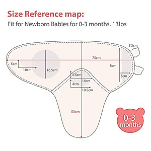 Vicloon Swaddle Blanket, 2 Pack Organic Baby Swaddle Sleep Sacks, Adjustable Swaddle Blanket Infant Baby Wrap Set, Newborn Swaddle Sack, Baby Swaddle Wrap for 0-3 Month