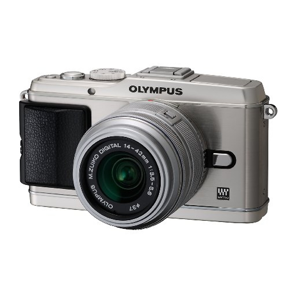 OLYMPUS mirror interchangeable lens PEN E-P3 twin lens kit silver E-P3 TKIT SLV - International Version (No Warranty)