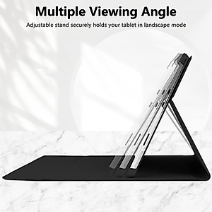 COO Keyboard Case for Microsoft Surface Pro 9 (2022)/Pro 8 13 Inch, Wireless Detachable Keyboard, Multi-Angle Slim Lightweight Protective Cover