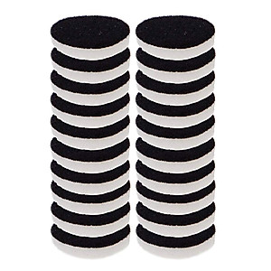 Pixiss Mini Ink Blending Tools, 2 Pack Round with 24 Replacement Foam Pads, 10 Stick Blending Tools for Distressing, Blending and More