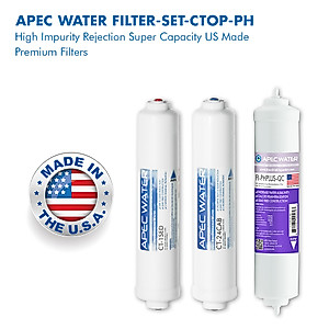 APEC Water Systems FILTER-SET-CTOP-PH Water Filter Replacement