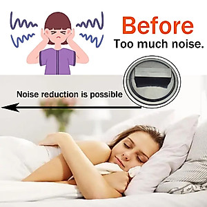 3 Inch Garbage Disposal Splash Guard Collar Sink Garbage Disposal Splash Guard Sink Stopper Universal Rubber Food Waste Disposer for Whirlaway, Waste King, Sinkmaster and GE Models Type-C Convertor