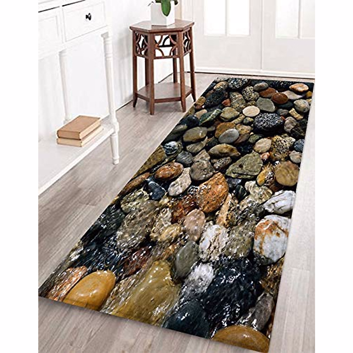 Creative House Life Bathroom Rug,Non Slip Soft Absorbent,Memory Foam Bath Runner Mat, Extra Large Size Runner Long Mat for Bath,Room,Tub,Shower Floors Mats 71 inches X 24 inches