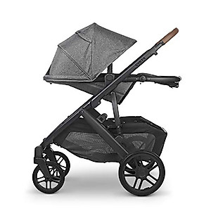 Vista V2 Stroller - Greyson (Charcoal Melange/Carbon/Saddle Leather)