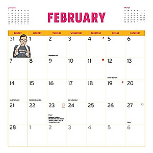 RBG Workout 2021 Wall Calendar: (Ruth Bader Ginsburg Women's Exercise 12-Month Calendar, Monthly Calendar to Work Out with a Supreme Court Justice)